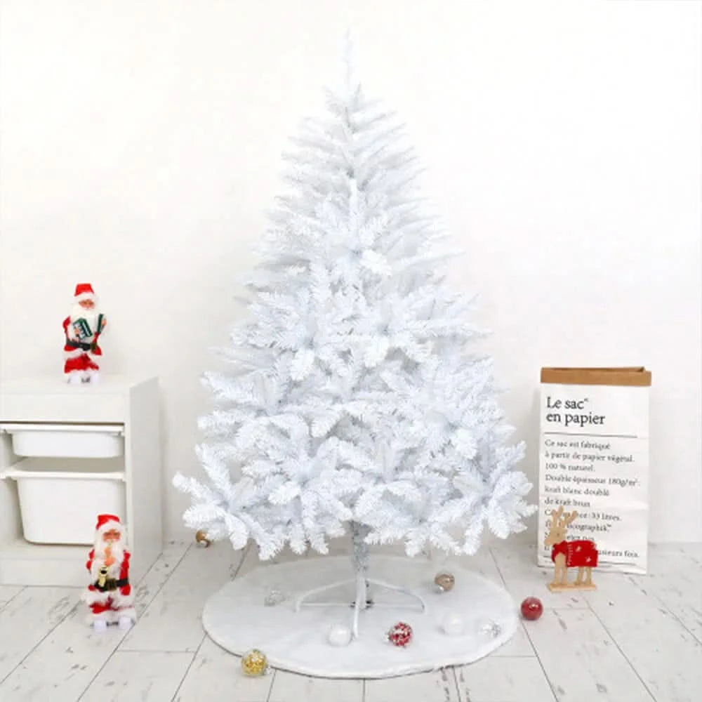 Pre-lit White Christmas Tree – Iluminating